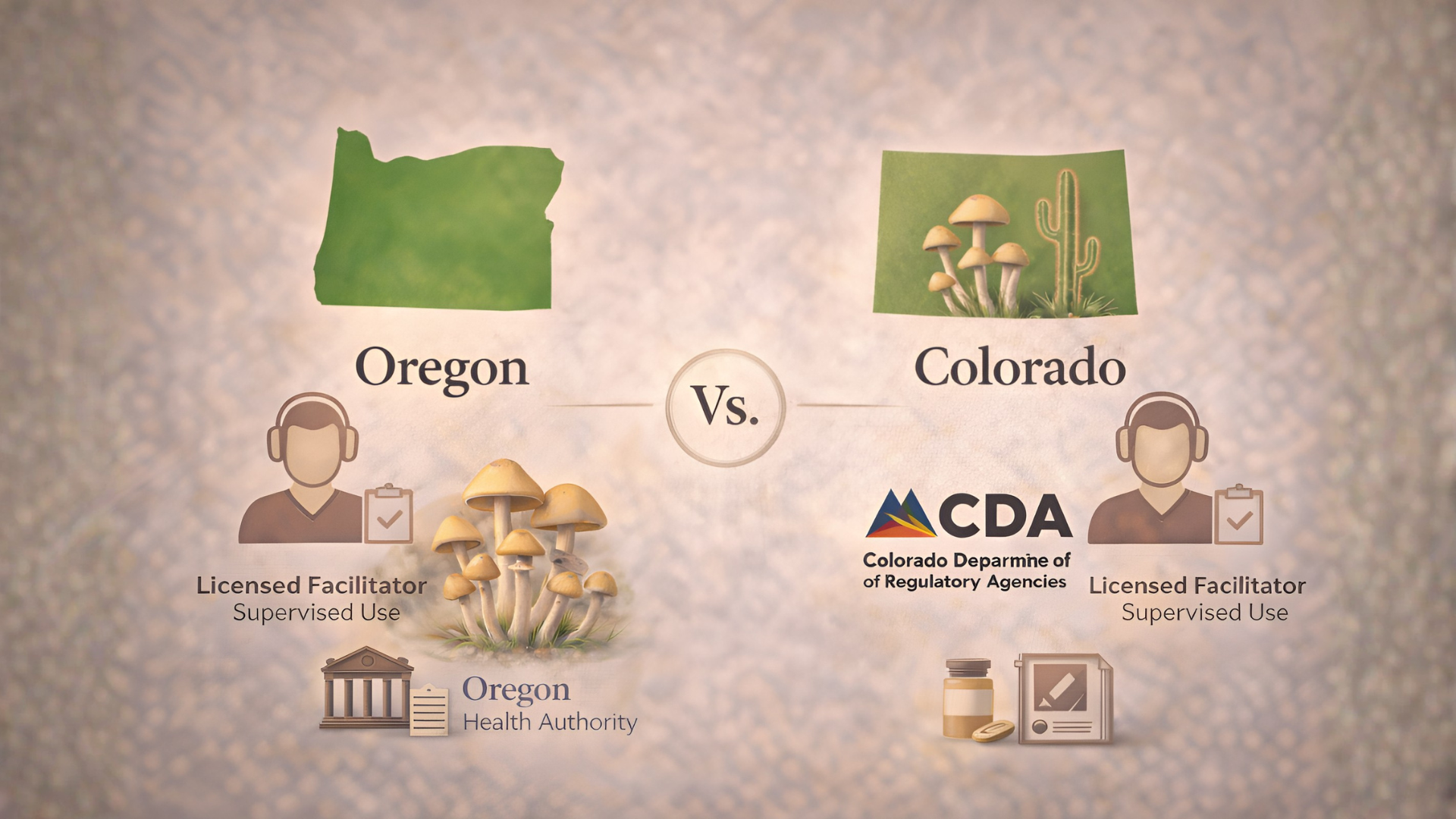 Oregon and Colorado Psilocybin Programs Explained